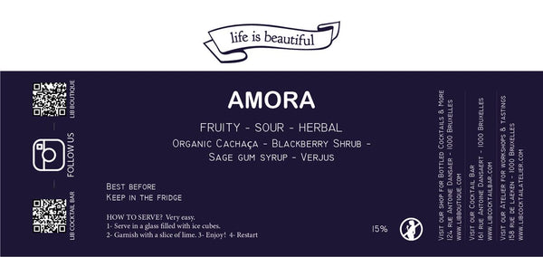 Amora – Life is Beautiful - The Cocktail Experience